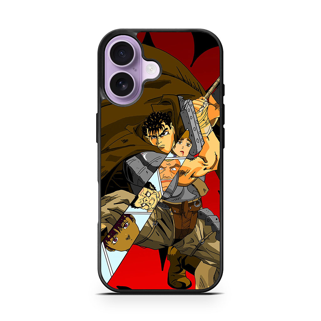 Guts Berserk Manga iPhone 17 Series case – Kamandaka